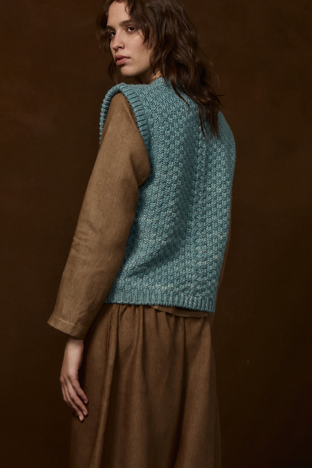 Chaleco Rombos – Paula Martini